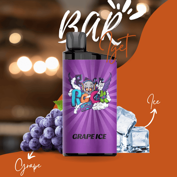 GRAPE ICE - IGET BAR 3500 - Vape Plug