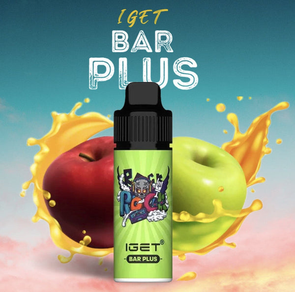 DOUBLE APPLE - IGET BAR PLUS 6000 - Vape Plug