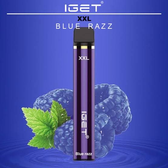 BLUE RAZZ - IGET XXL 1800 - Vape Plug
