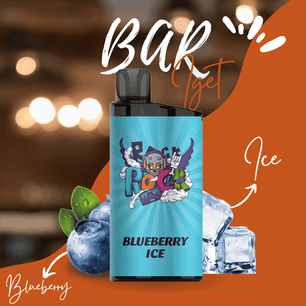 BLUEBERRY ICE - IGET BAR 3500 - Vape Plug