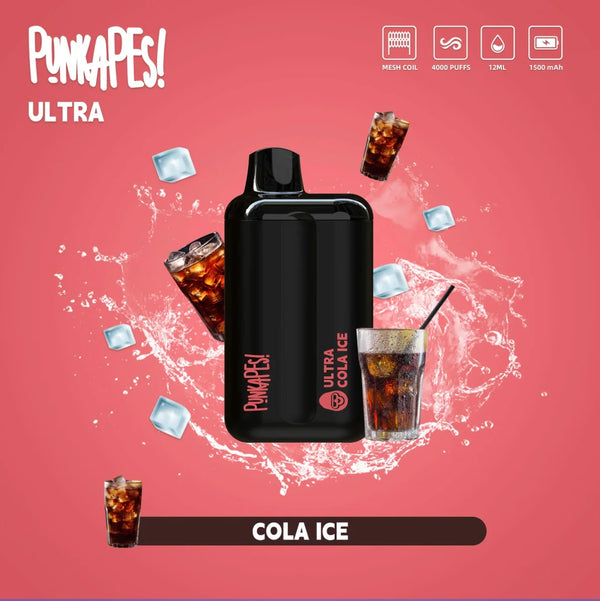 COLA ICE - PUNKAPES ULTRA 4000 - Vape Plug