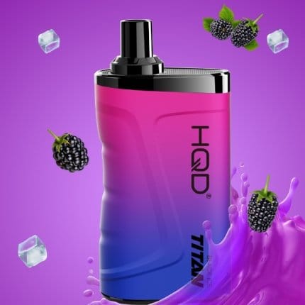 HQD Titan 7000 Puffs | BLACK ICE Puffs | Vape Plug